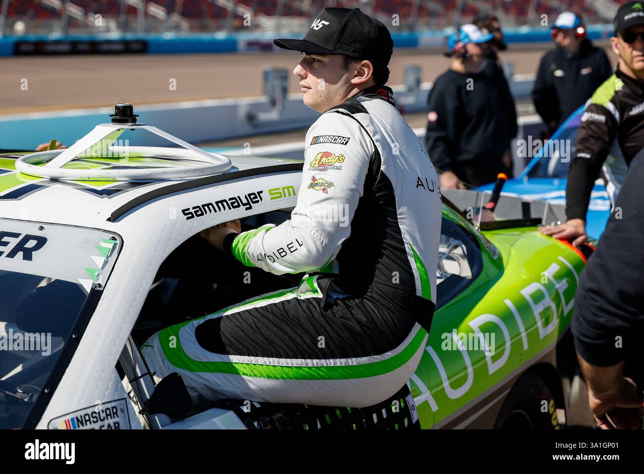 AVONDALE, AZ - MARCH 08: Sam Mayer (#41 Haas Factory Team Audibel Ford ...