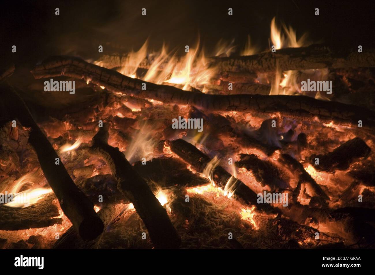 Easter Fire flame heat hot festival of fire wood burning five elements ...