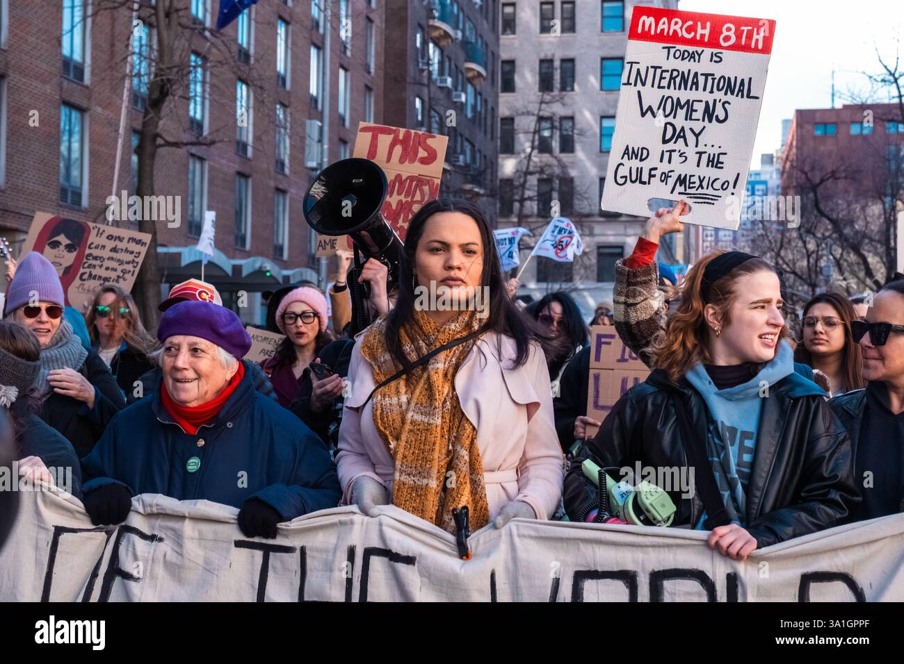 New York, United States. 08th Mar, 2025. Transgender advocate Yanery ...