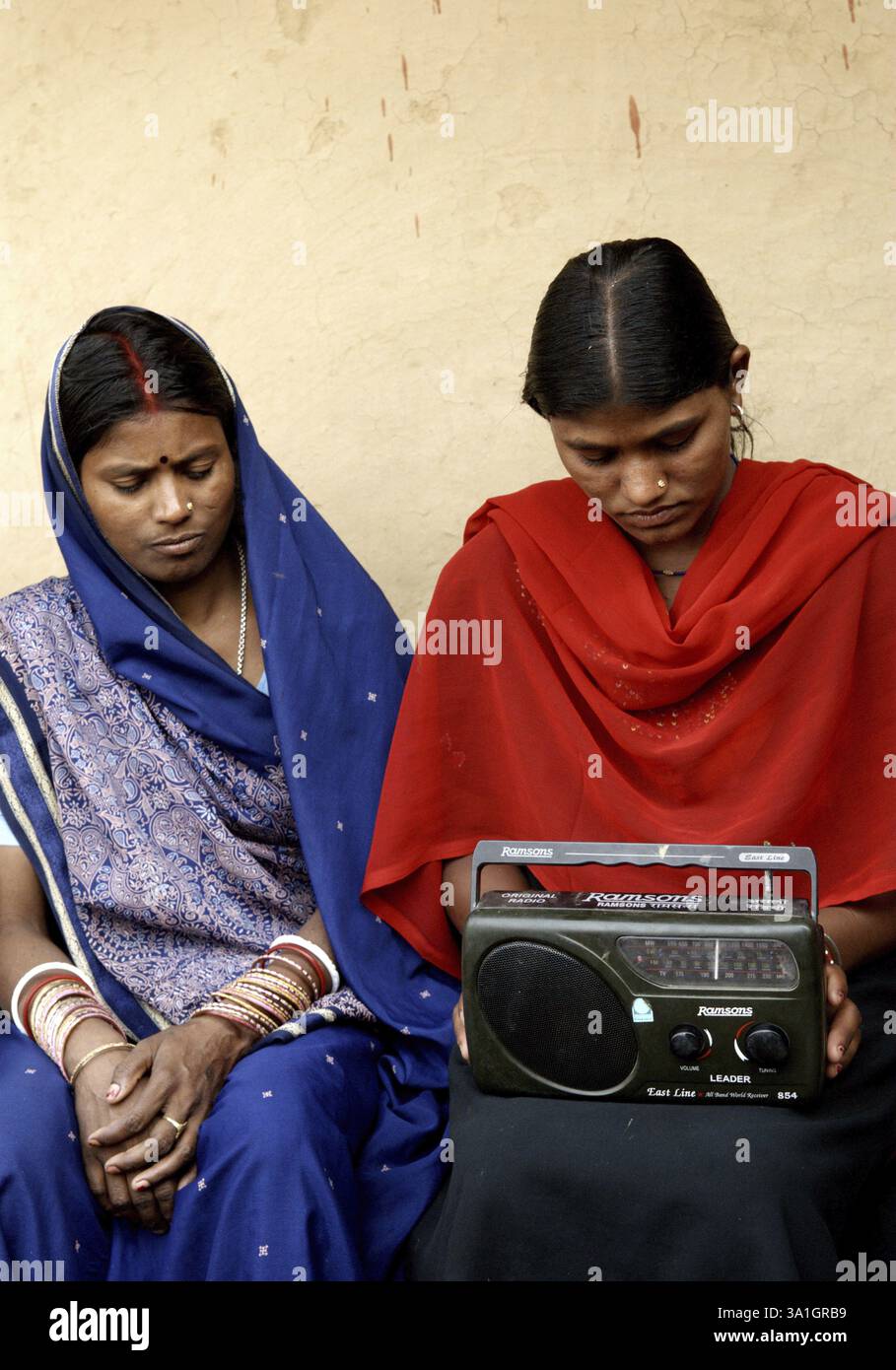 Women listening radio, NGO Alternative for India Development (AID) (AID ...