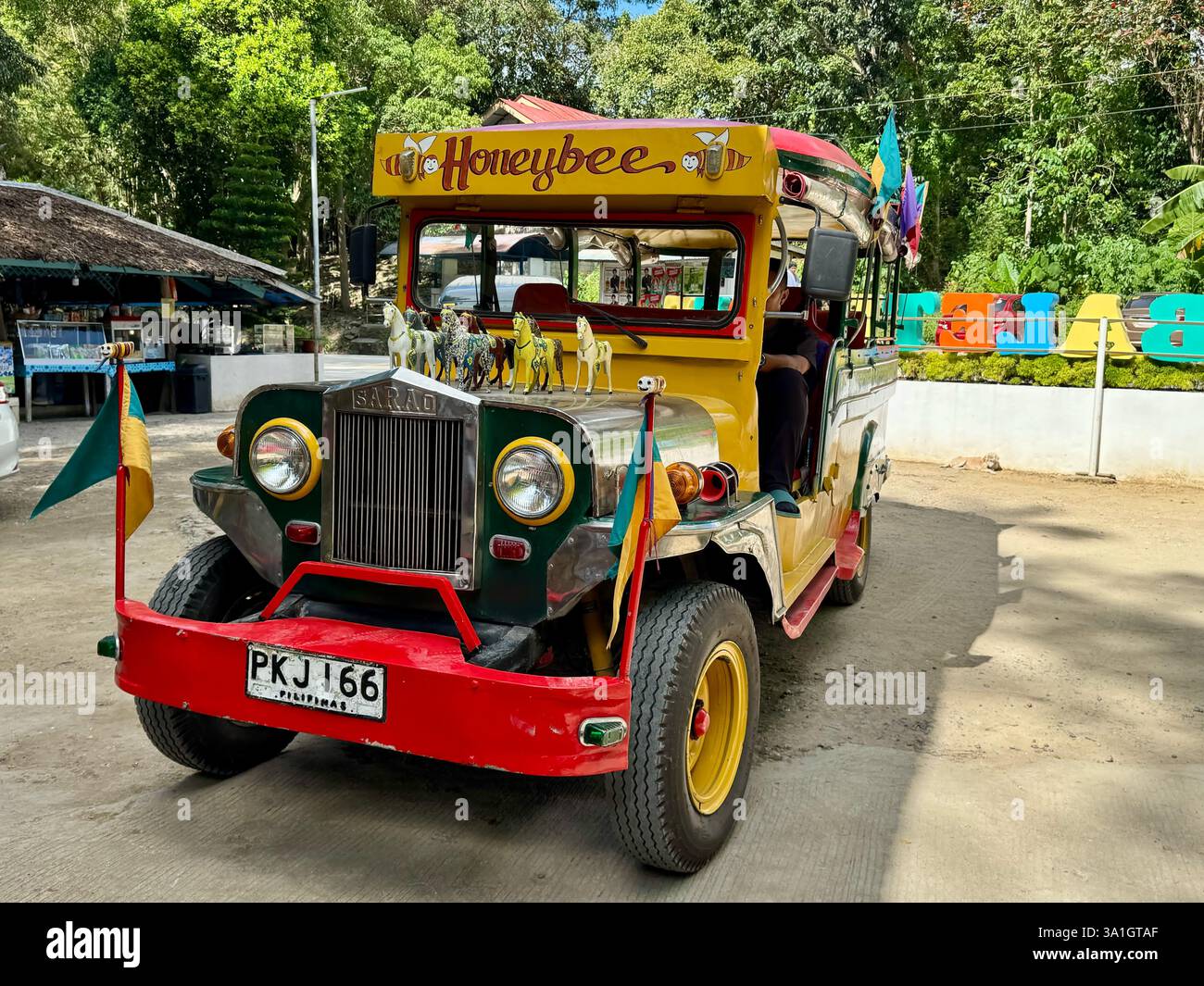Colorful Traditional Jeepney in the Philippines with Unique Decorations ...