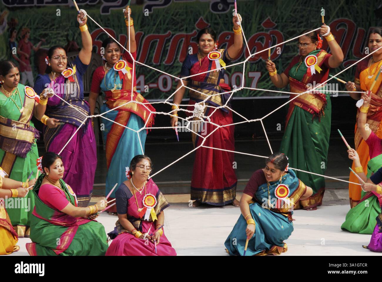 Women's cultural function, India, Asia Stock Photo - Alamy