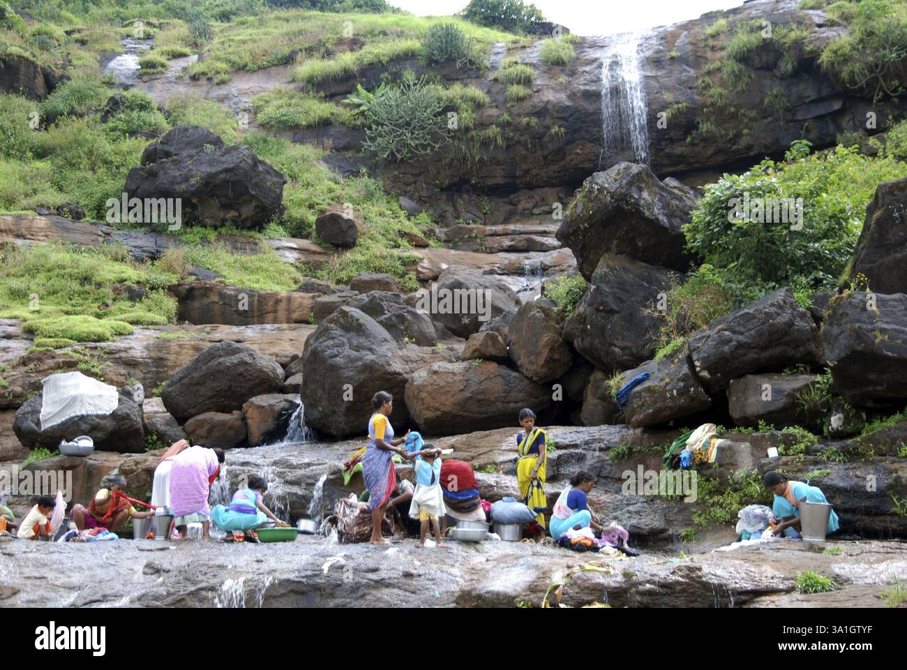 Rural scene, Maharashtra, India, Asia Stock Photo - Alamy