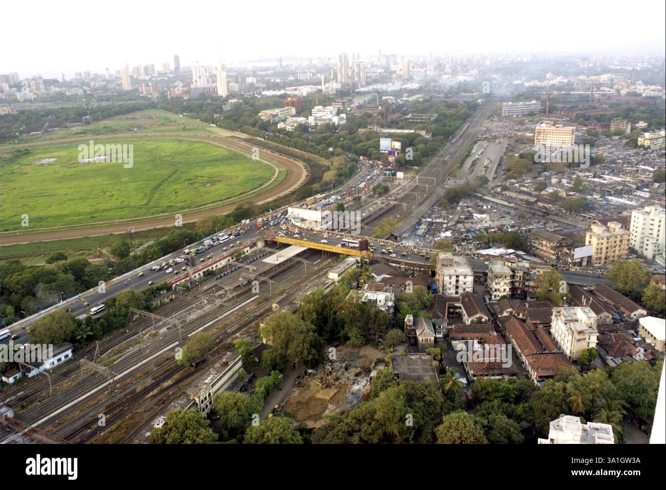 Aerial view race course mahalaxmi hi-res stock photography and images ...