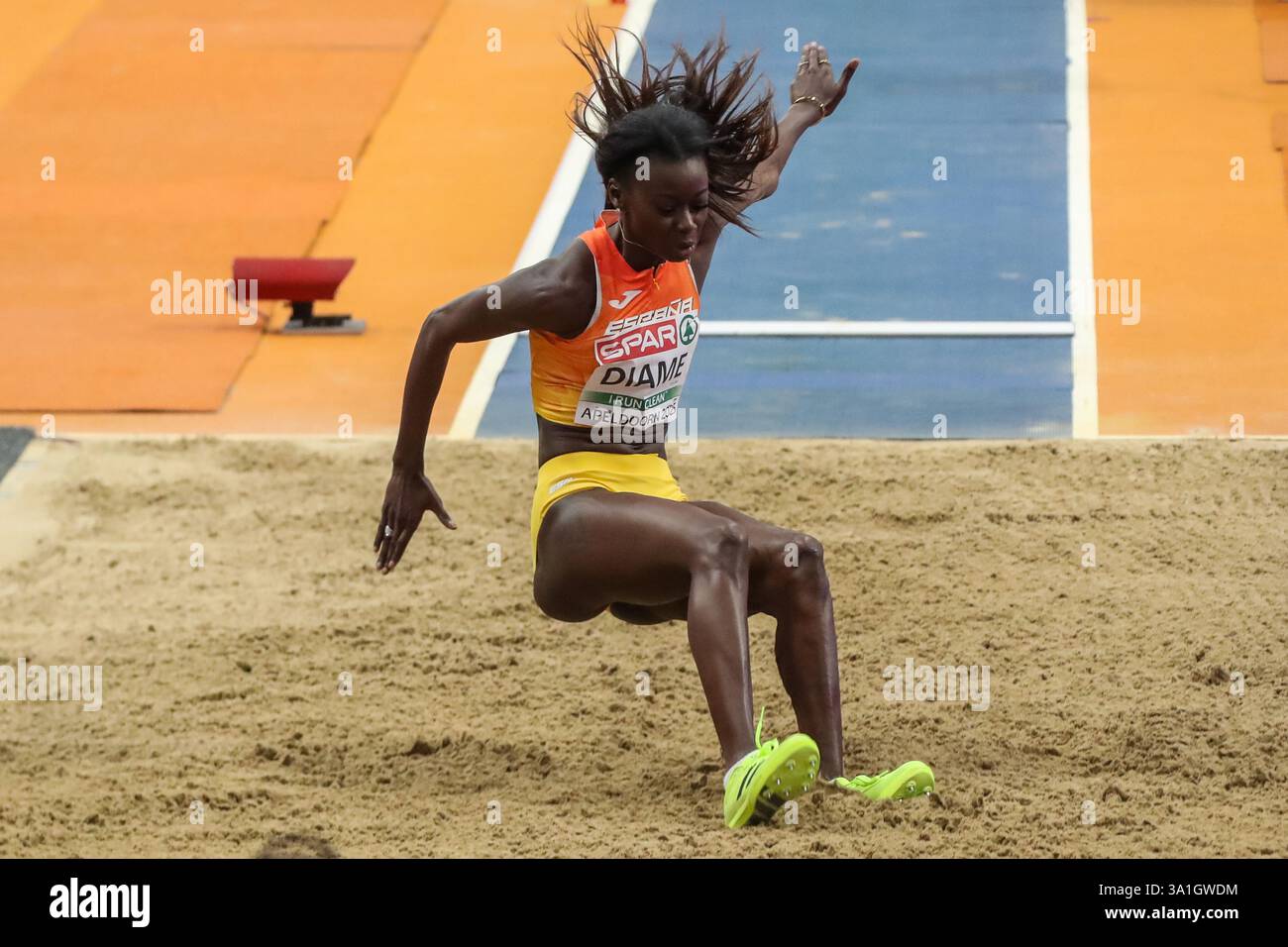 Apeldoorn, Netherlands, March 8th 2025: Fatima Diame (ESP) competes in ...