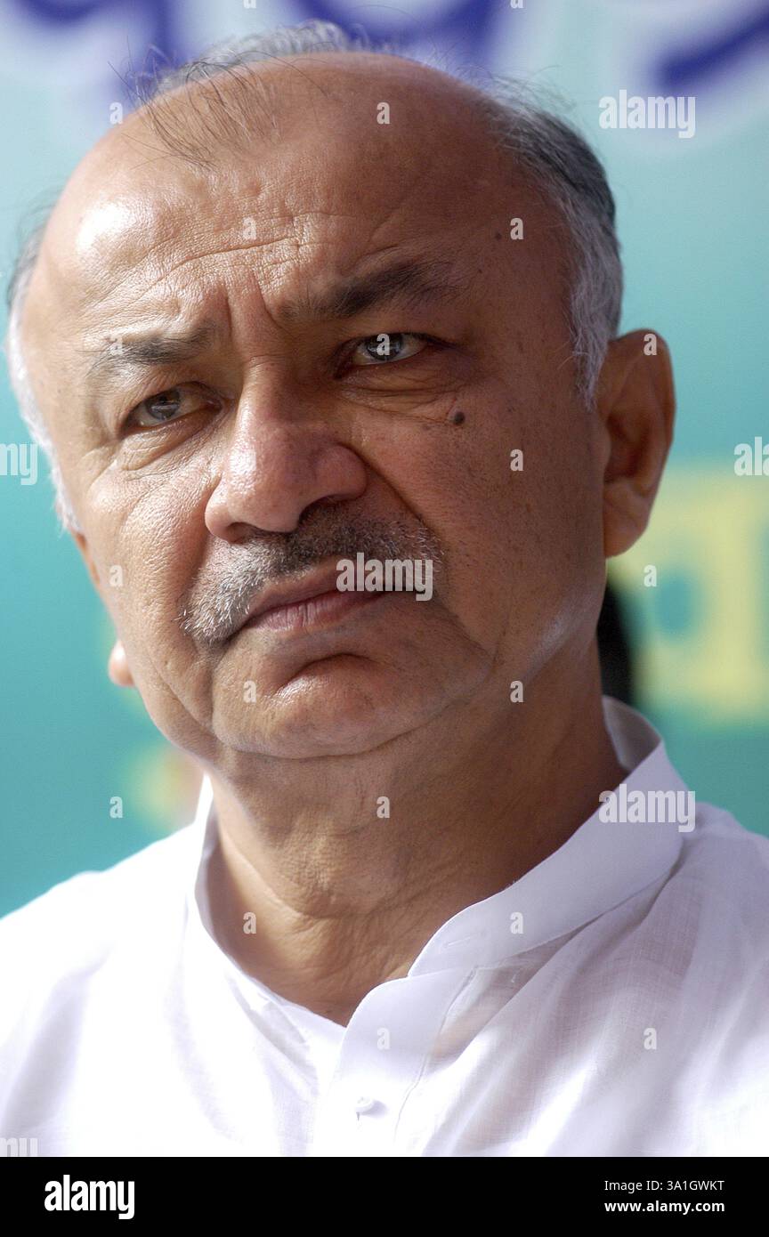 South Asian Indian Politician and leader of Congress party Sushil Kumar ...