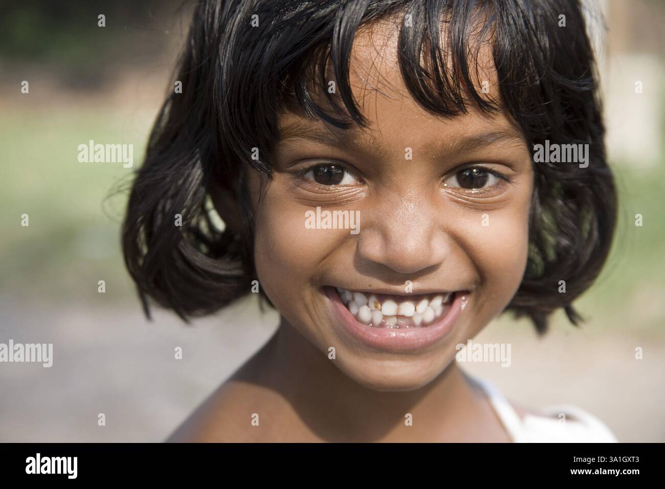 Portrait of South Asian Indian girl, Calcutta now Kolkata, West Bengal ...
