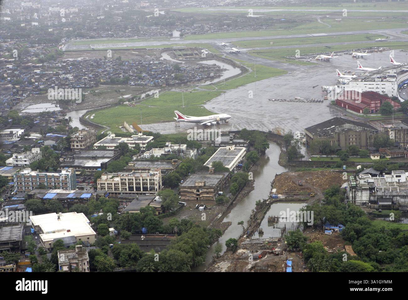 An aerial view of Mumbai's Chhatrapati Shivaji Maharaj International ...
