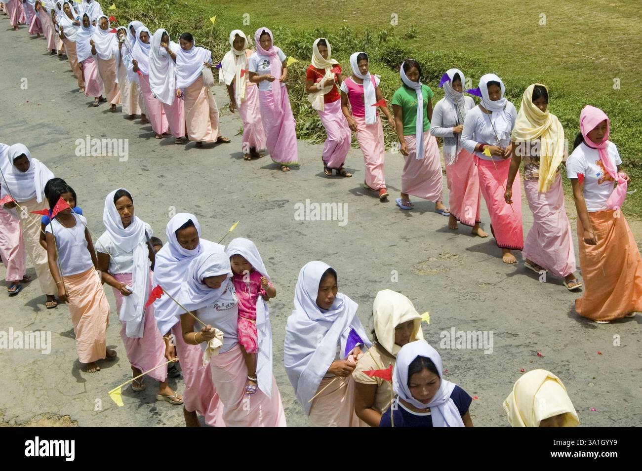 Manipuri women have organized themselves as Meira Paibis (torch bearers ...