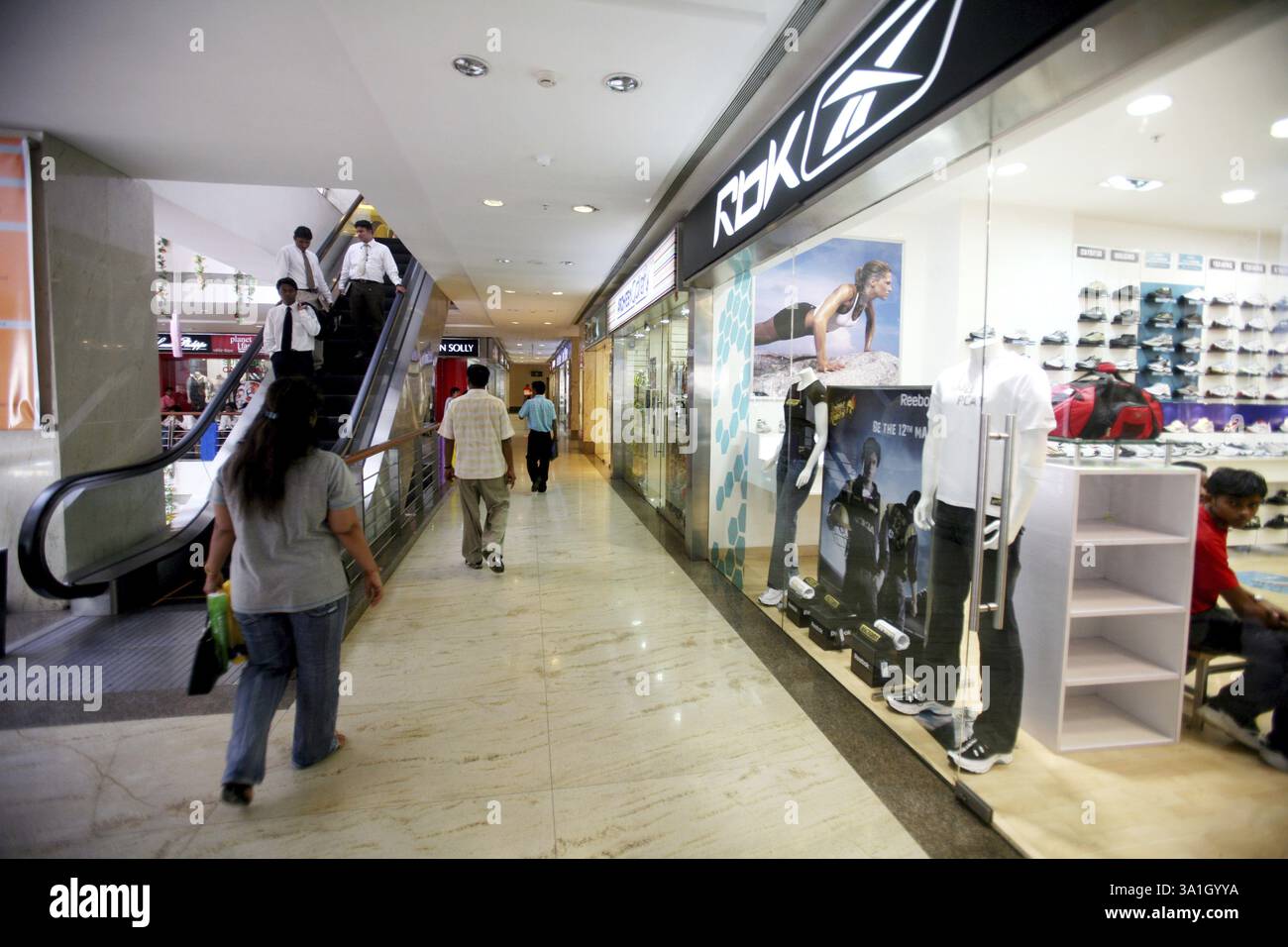 A Reebok store in the infinity mall, Andheri, Bombay now Mumbai ...