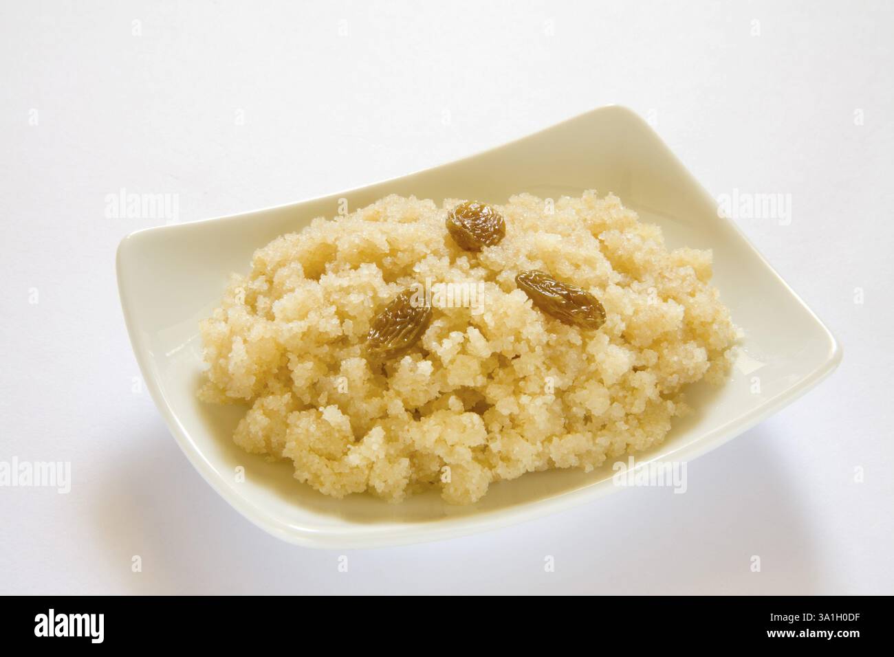 Indian food, sweet dessert rava sooji ka halwa sheera satyanarayan ...