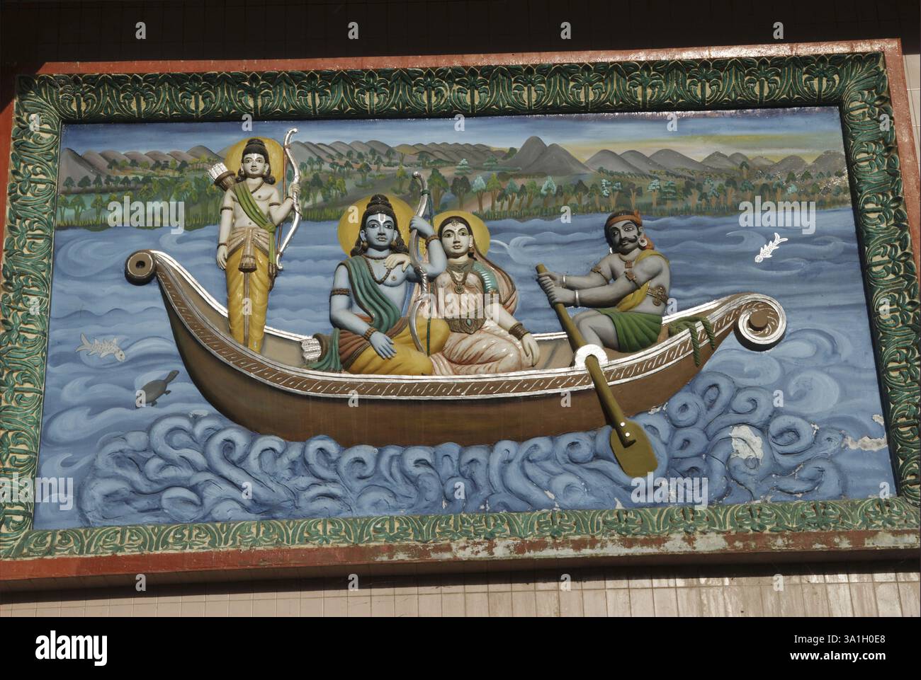Hindu epic scene hi-res stock photography and images - Alamy
