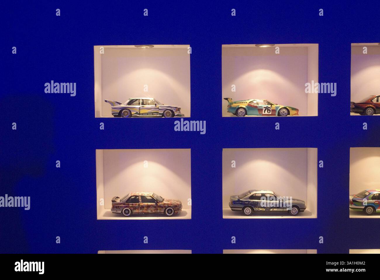 Designer mini cars display at Jehangir art gallery, Bombay now Mumbai ...