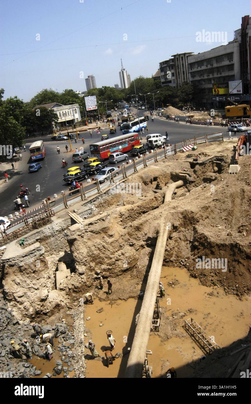 Subway constructed, Bombay Mumbai, Maharashtra, India, Asia Stock Photo ...