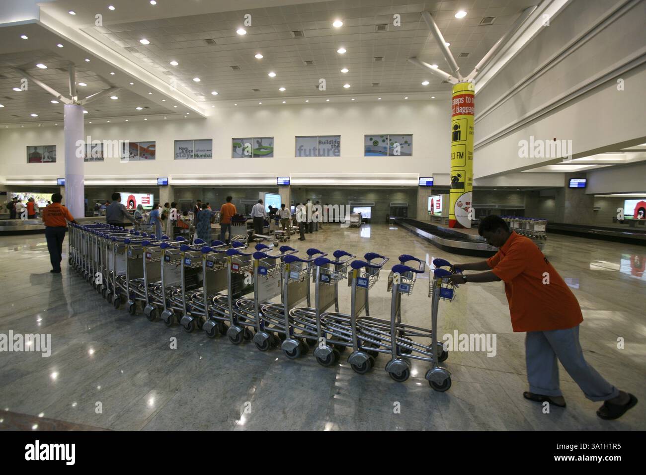 Upgraded Baggage claim area with newly launched trolleys at ...