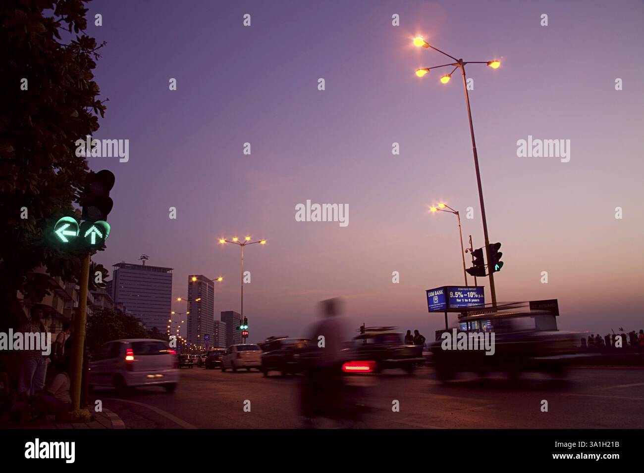 A night at Nariman point skyscrapers Air India Building Five Star Hotel ...