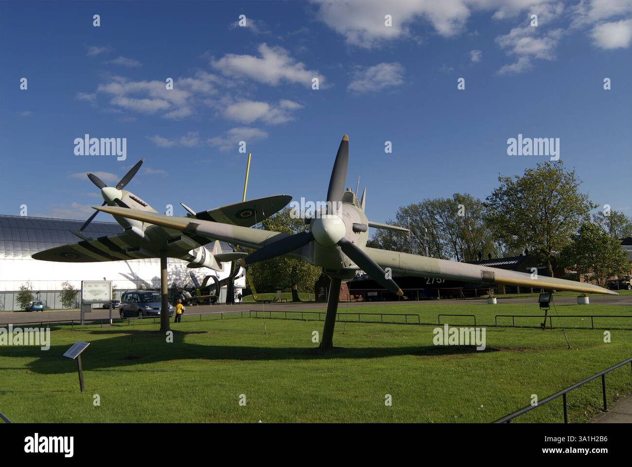 Fighter plane in Royal air force museum, London, U.K. United Kingdom ...