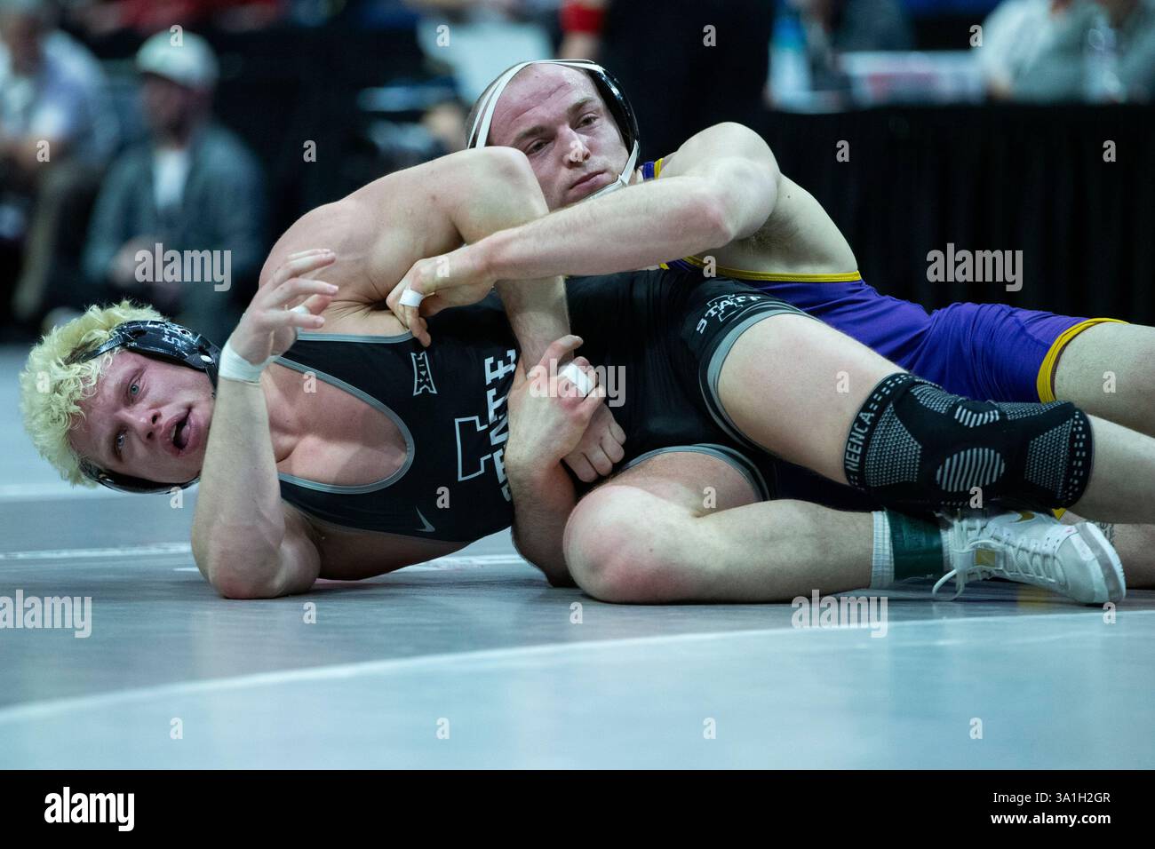 March 8, 2025, Tulsa, Oklahoma, USA: Northern Iowa's PARKER KECKHEISEN ...