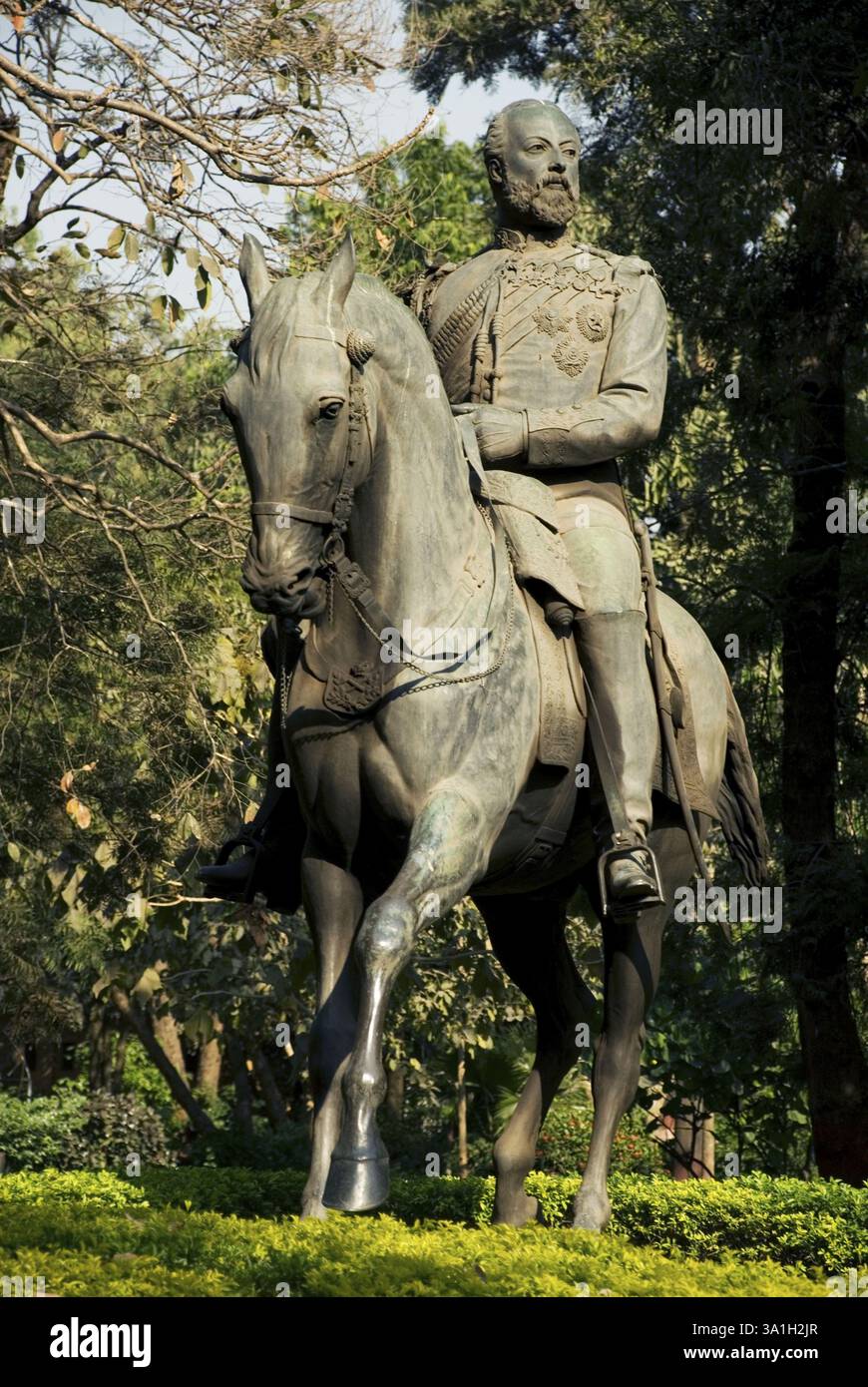 King Edward at zoo, Byculla, Bombay now Mumbai, Maharashtra, India ...