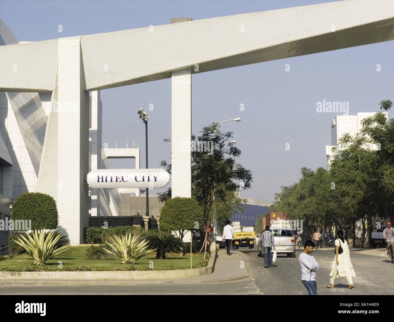 Hi -Tech City buildings, Hyderabad, Andhra Pradesh, India, Asia Stock ...