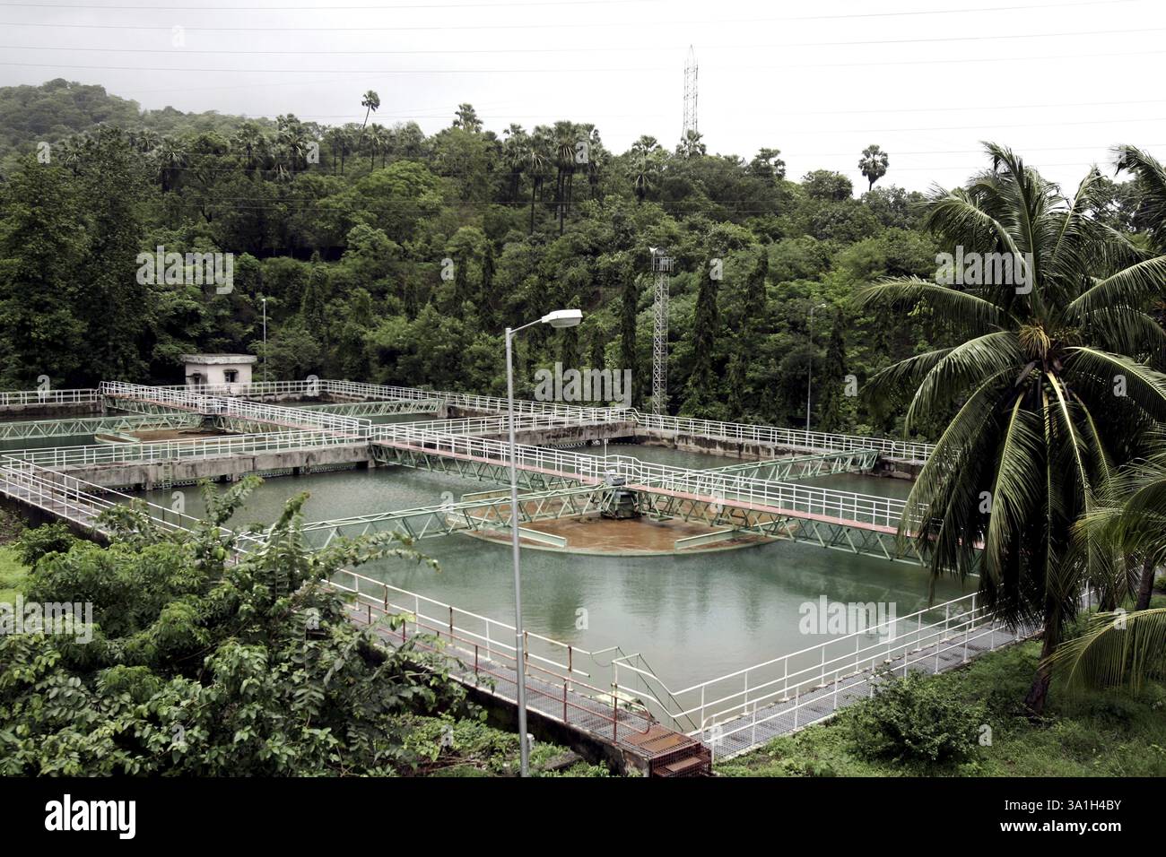The Brihanmumbai Municipal Corporation's (BMC) water Treatment plant in ...