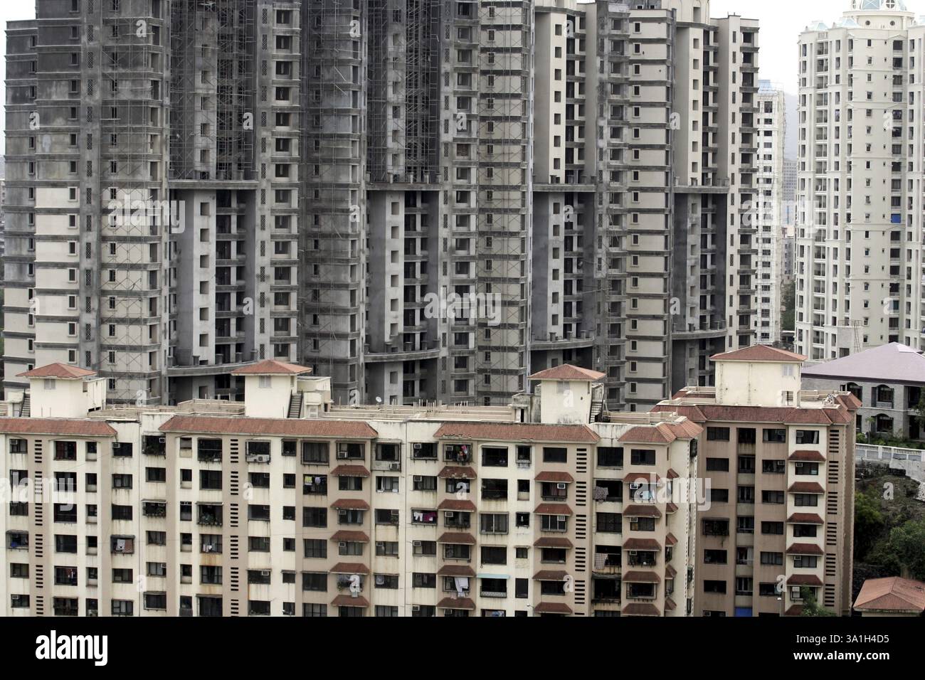 High rise buildings of Chandivali, Bombay Mumbai, Maharashtra, India ...