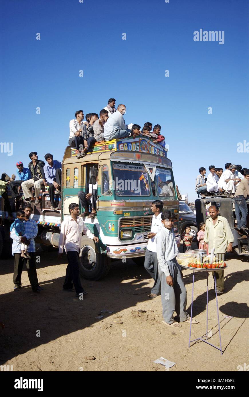 People are watching Bakh MAl Akhada wrestling Shivratri fair, Kutch ...