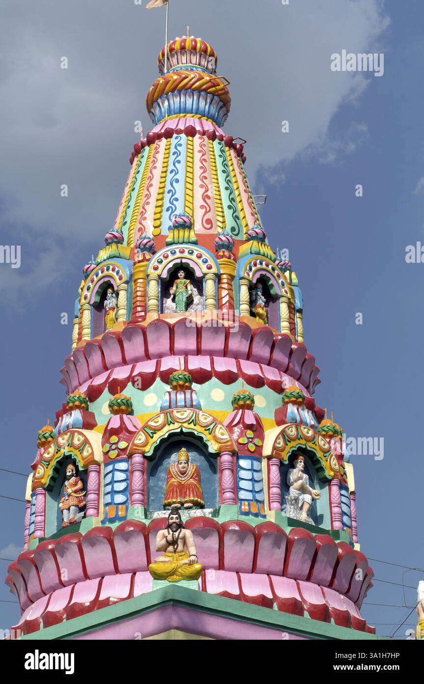 Sri Sant Yadav Baba Temple at Ralegan Siddhi near Pune, Maharashtra ...