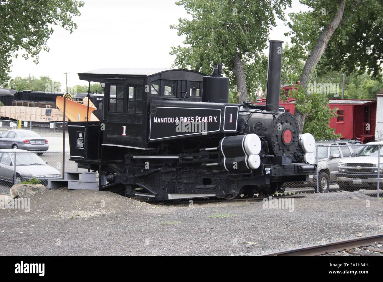 Another small rail engine at Rail Museum Denver, U.S.A. United States ...