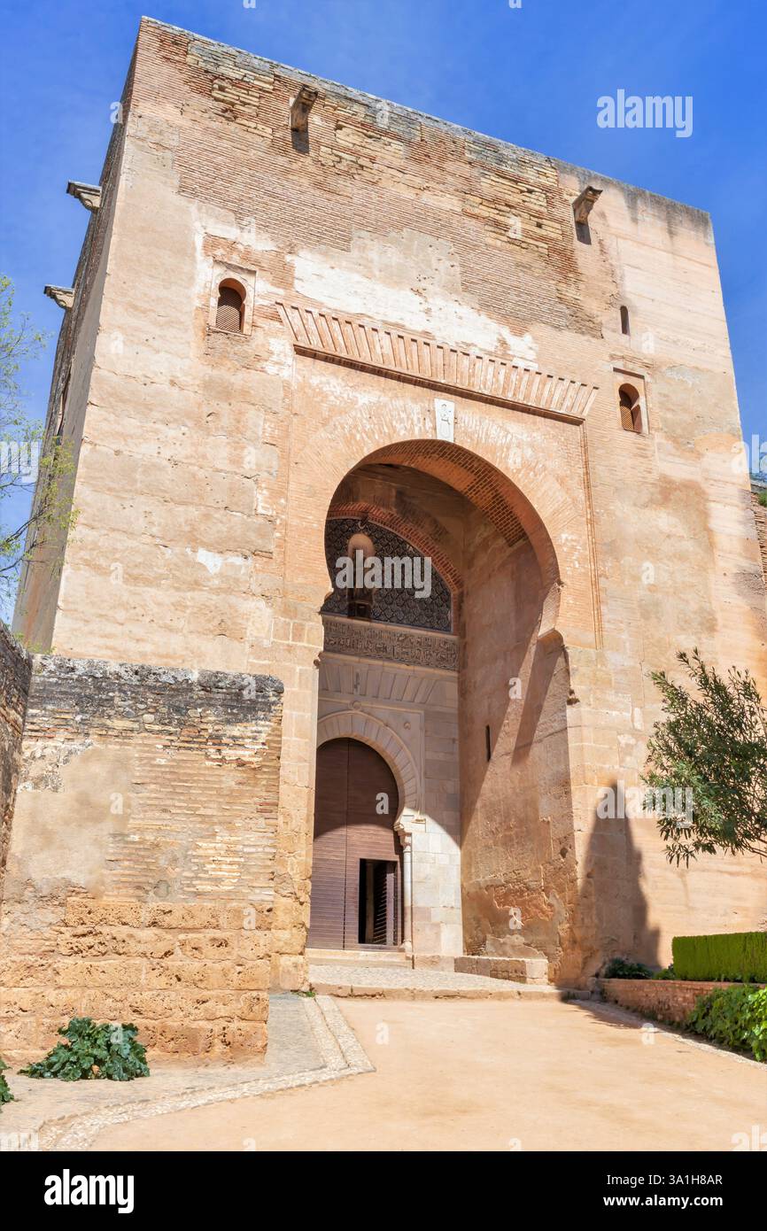 Medieval Arab structures in the city of Granada, in Andalusia, southern ...