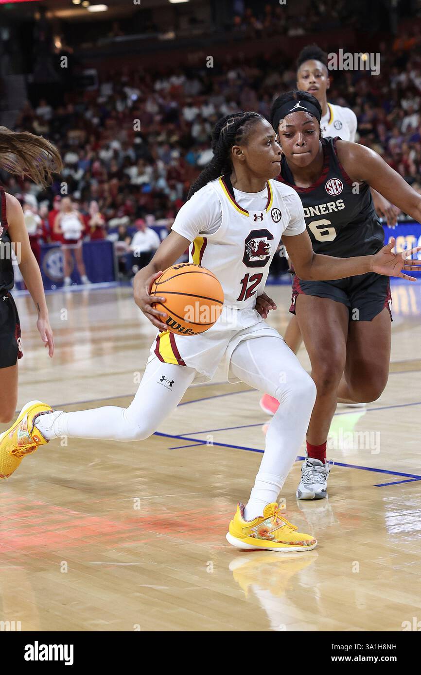 GREENVILLE, SC - MARCH 08: South Carolina Gamecocks guard MiLaysia ...