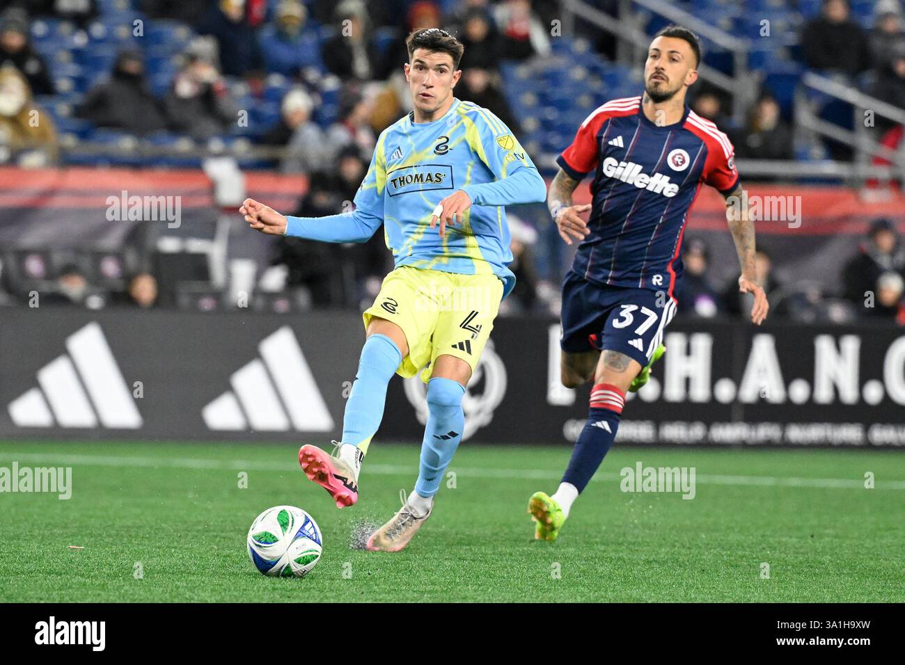 Foxborough Massachusetts, USA. 8th Mar, 2025. Philadelphia Union ...