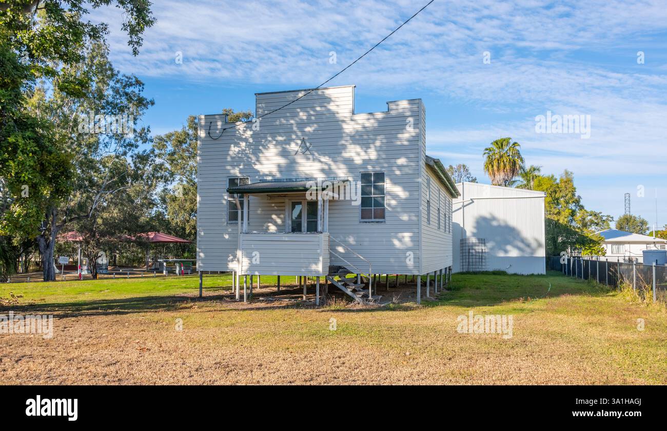 Theodore Masonic Hall in Queensland, Australia Stock Photo - Alamy