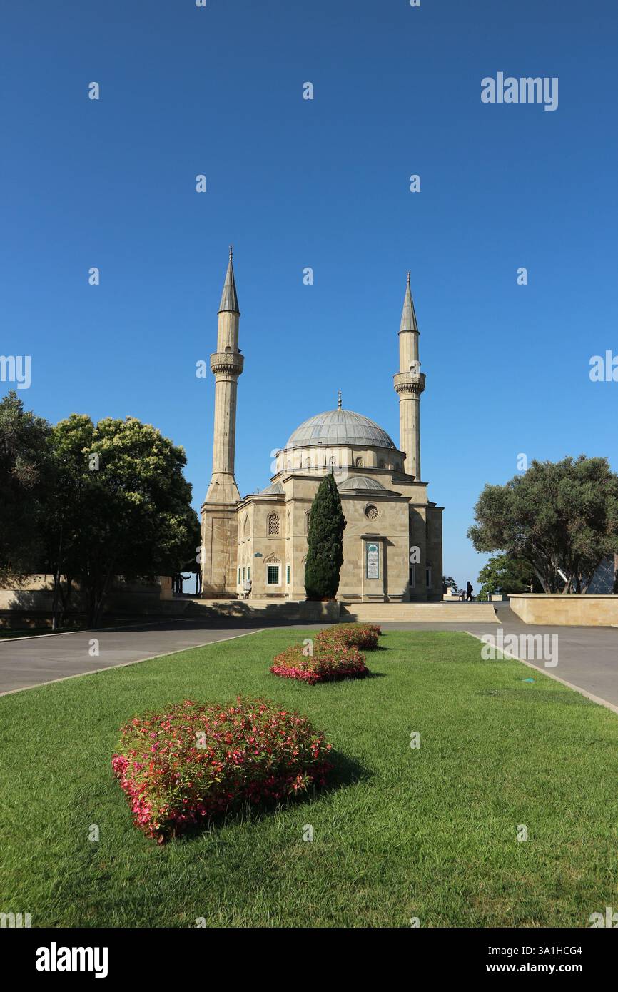 Architectural elegance and serene surroundings of a historic mosque in ...