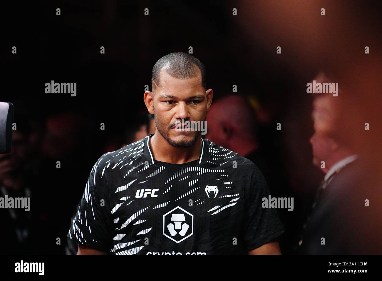 LAS VEGAS, NV - MARCH 8: Djorden Santos prepares to fight Ozzy Diaz in ...
