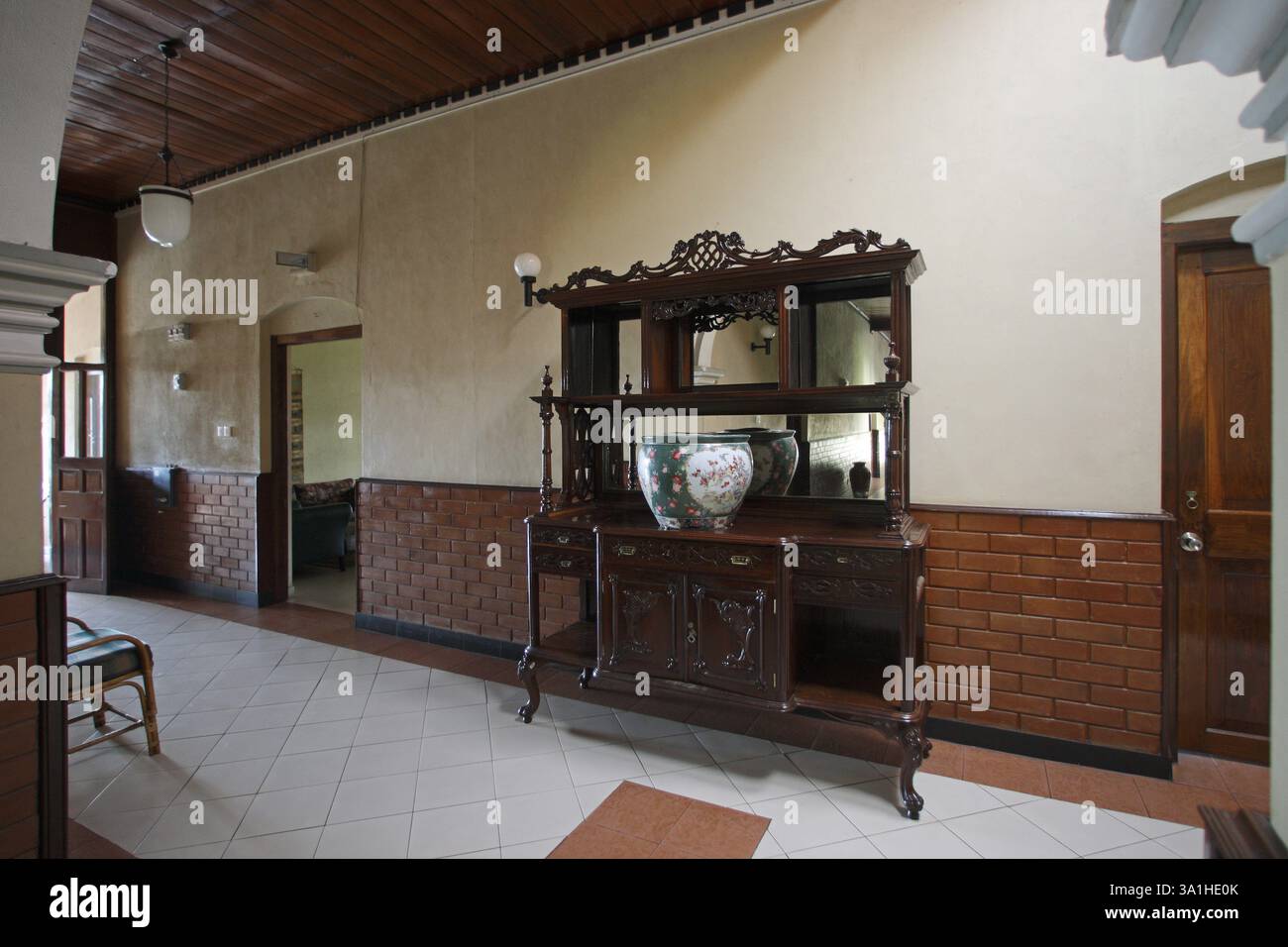 Interior of rest house on hill station, Sri Lanka, Asia Stock Photo - Alamy
