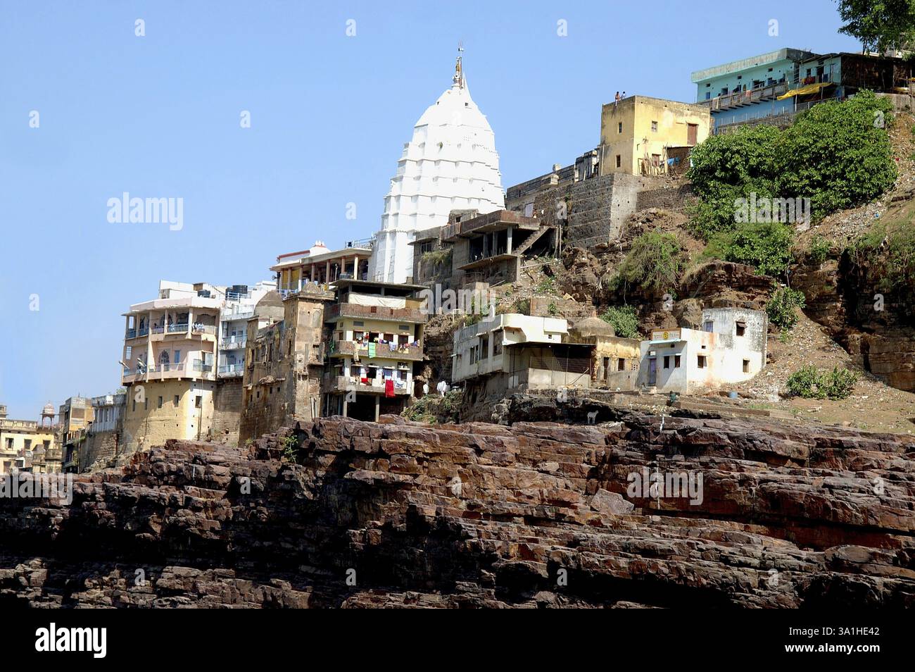 Siddhnath Hindu temple, Omkareshwar, Indore, Madhya Pradesh, India ...