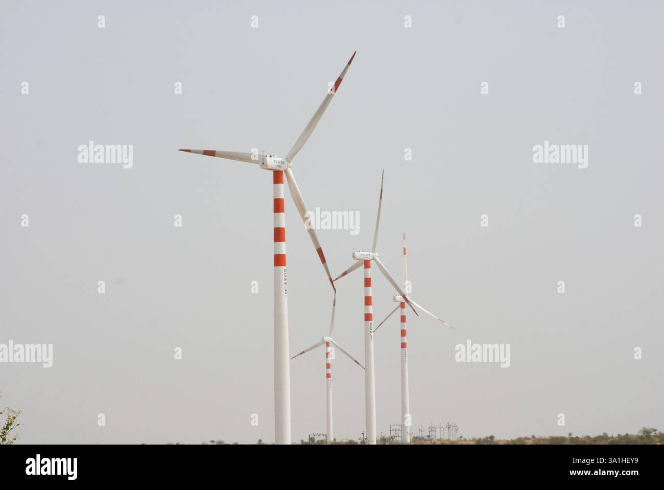 Windmill, Jaisalmer, Rajasthan, India, Asia Stock Photo - Alamy