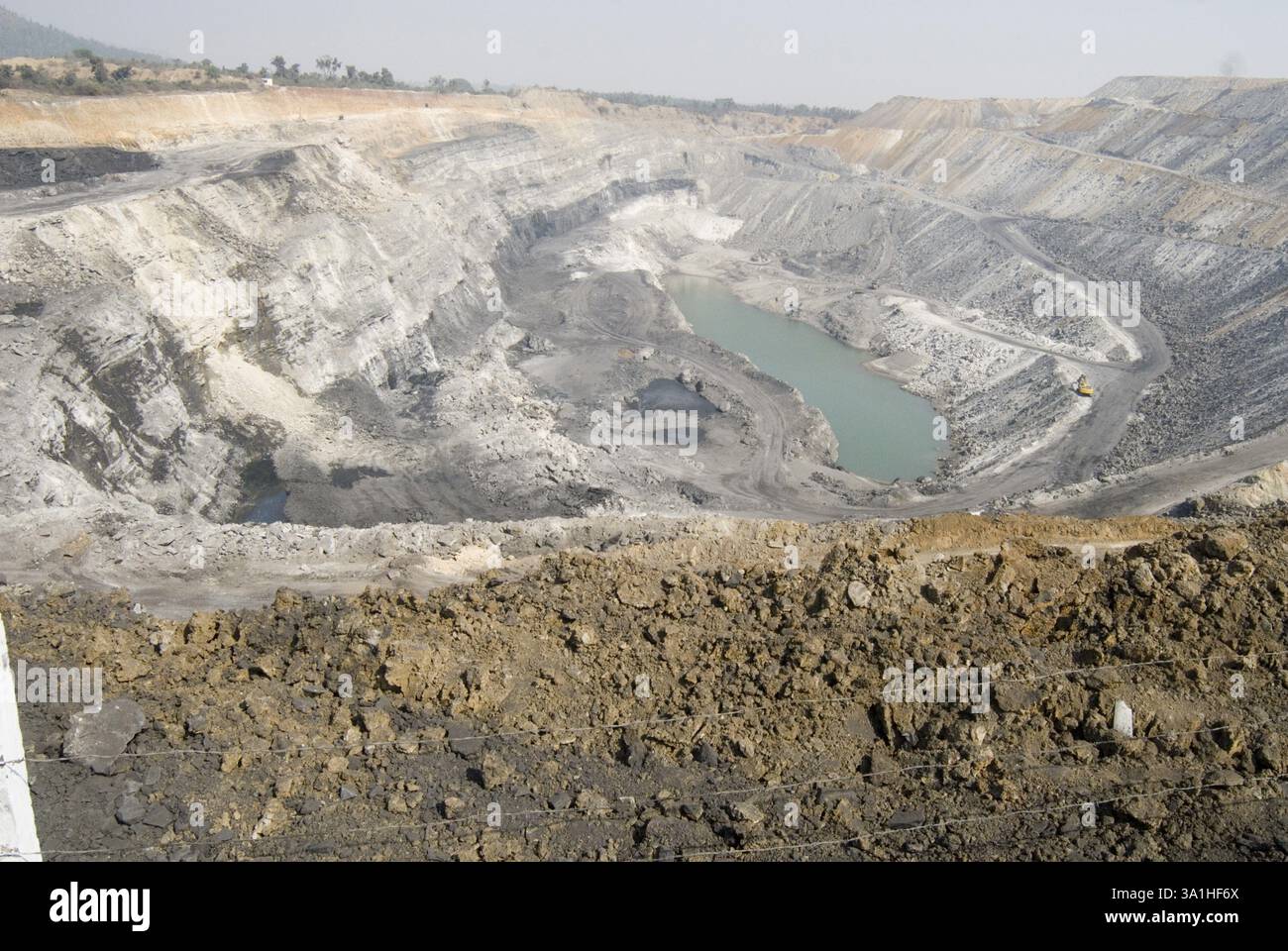 Open coal mines, Latehar, Jharkhand, India, Asia Stock Photo - Alamy
