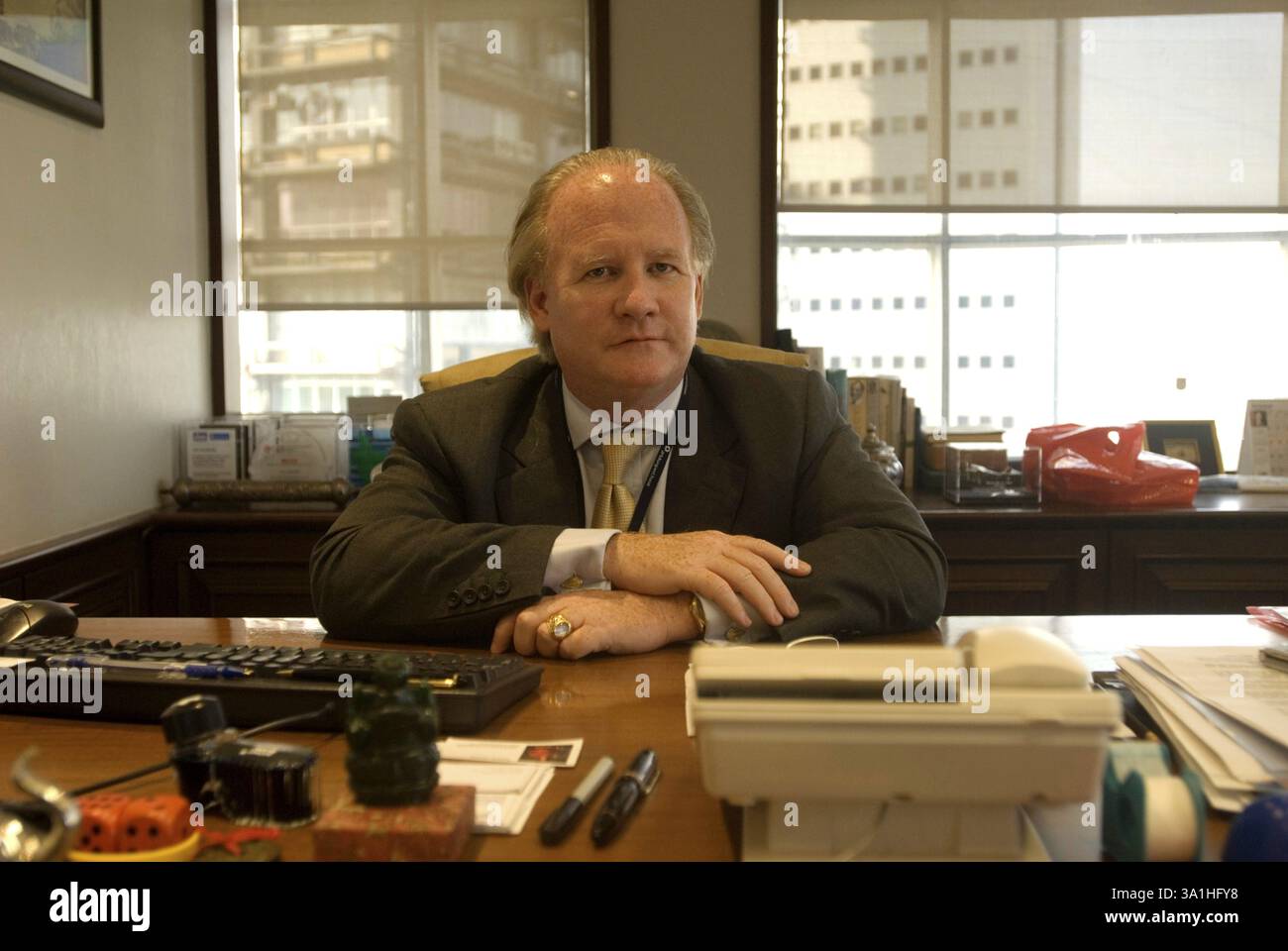 JP Morgan Country Head Dominique Price at his office, Bombay Mumbai ...