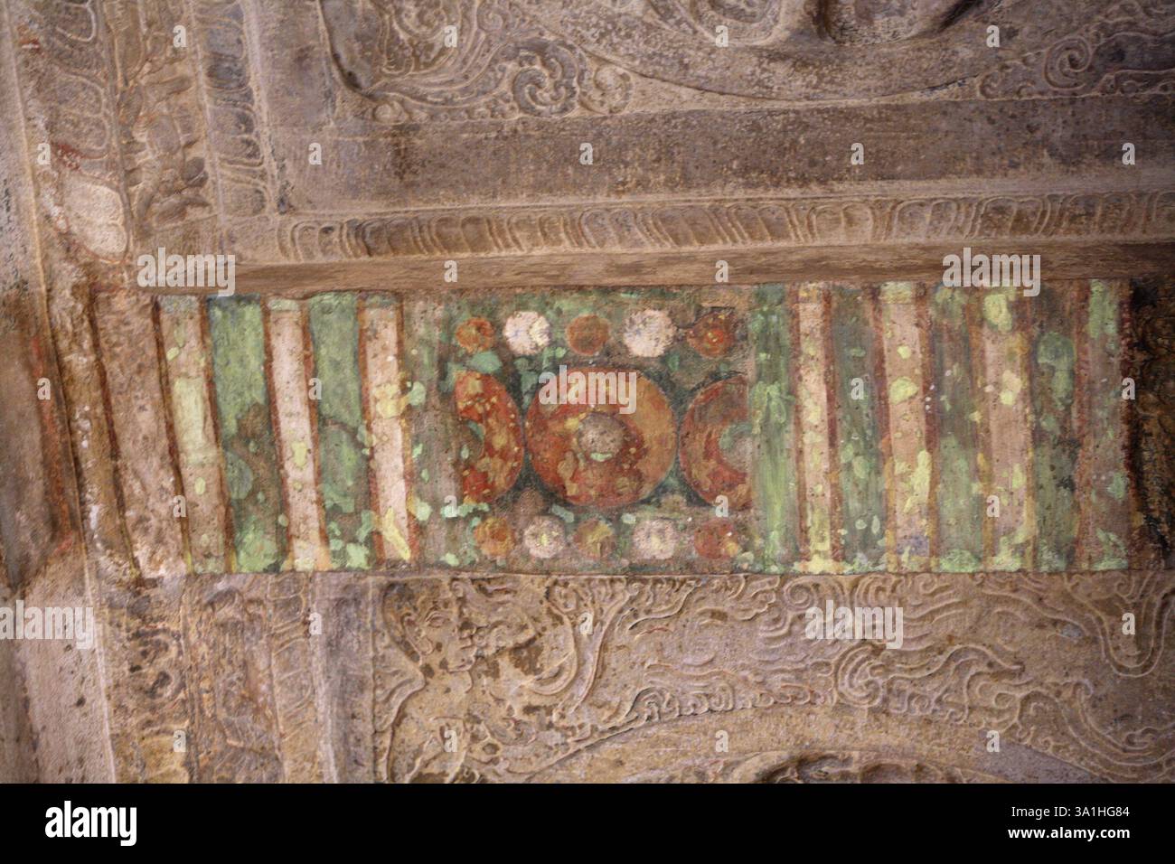 Badami, Chalukya, Cave 3, (575 A.D. - 585 A.D)., Dedicated To Vishnu ...