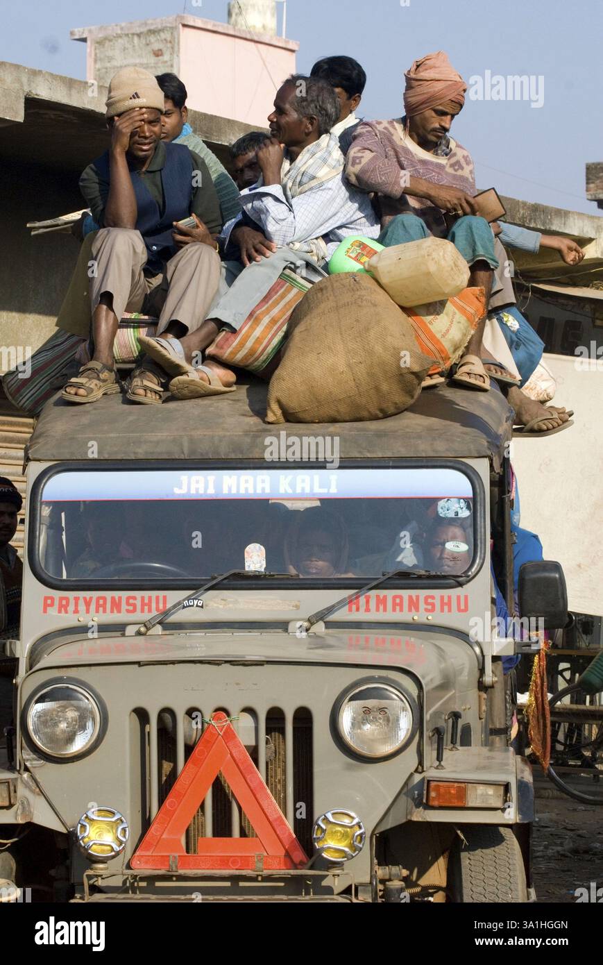 Transportation system in Jharkhand, India, Asia Stock Photo - Alamy