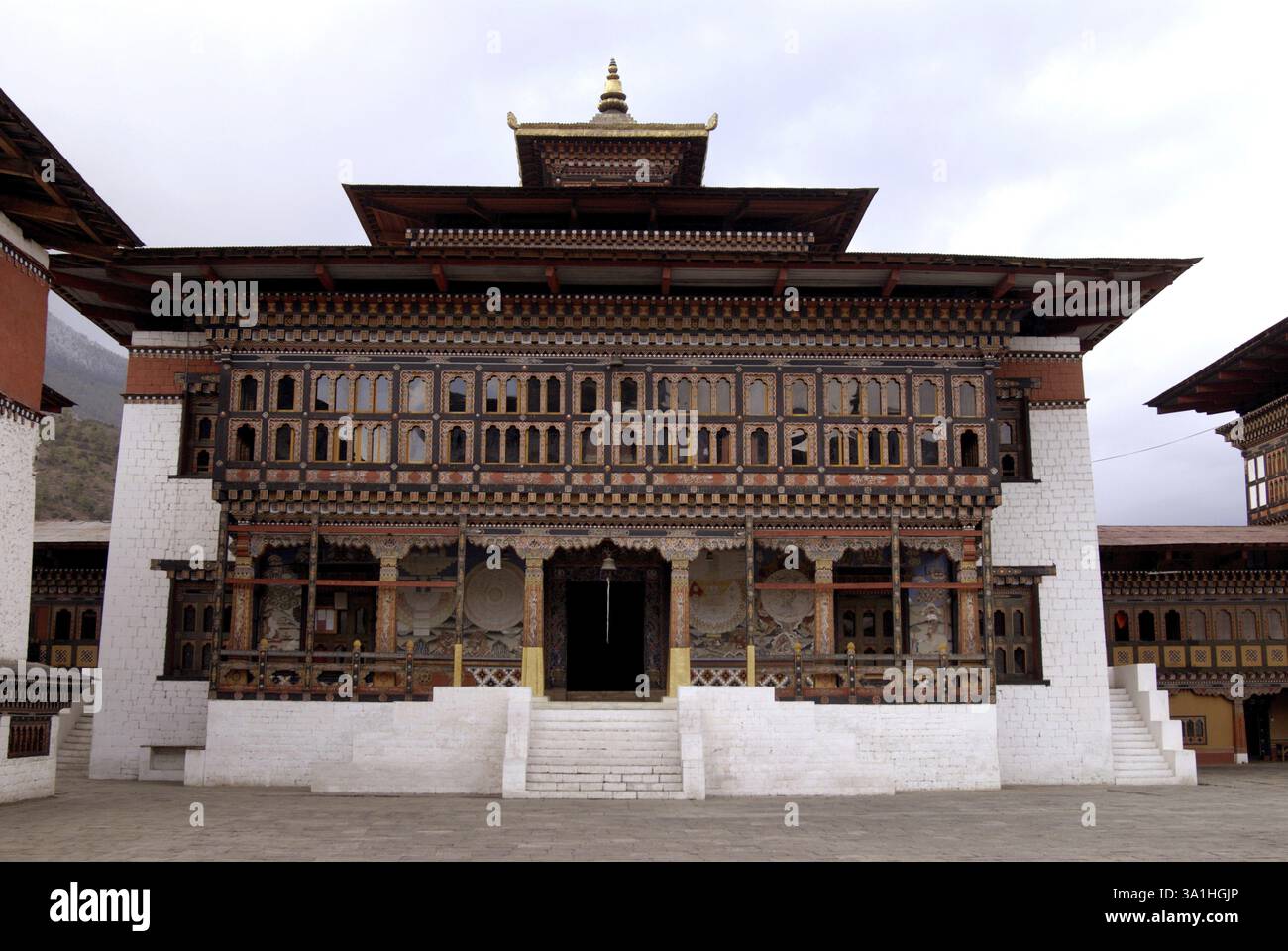 Buddha temple in royal palace at capital city Thimpu Royal Govt of ...