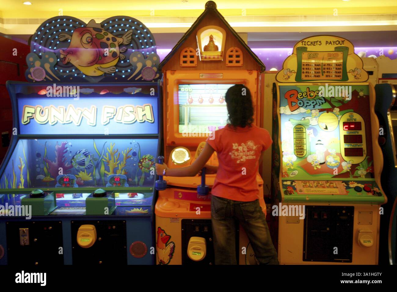 Children play area in the infinity mall, Andheri, Bombay now Mumbai ...