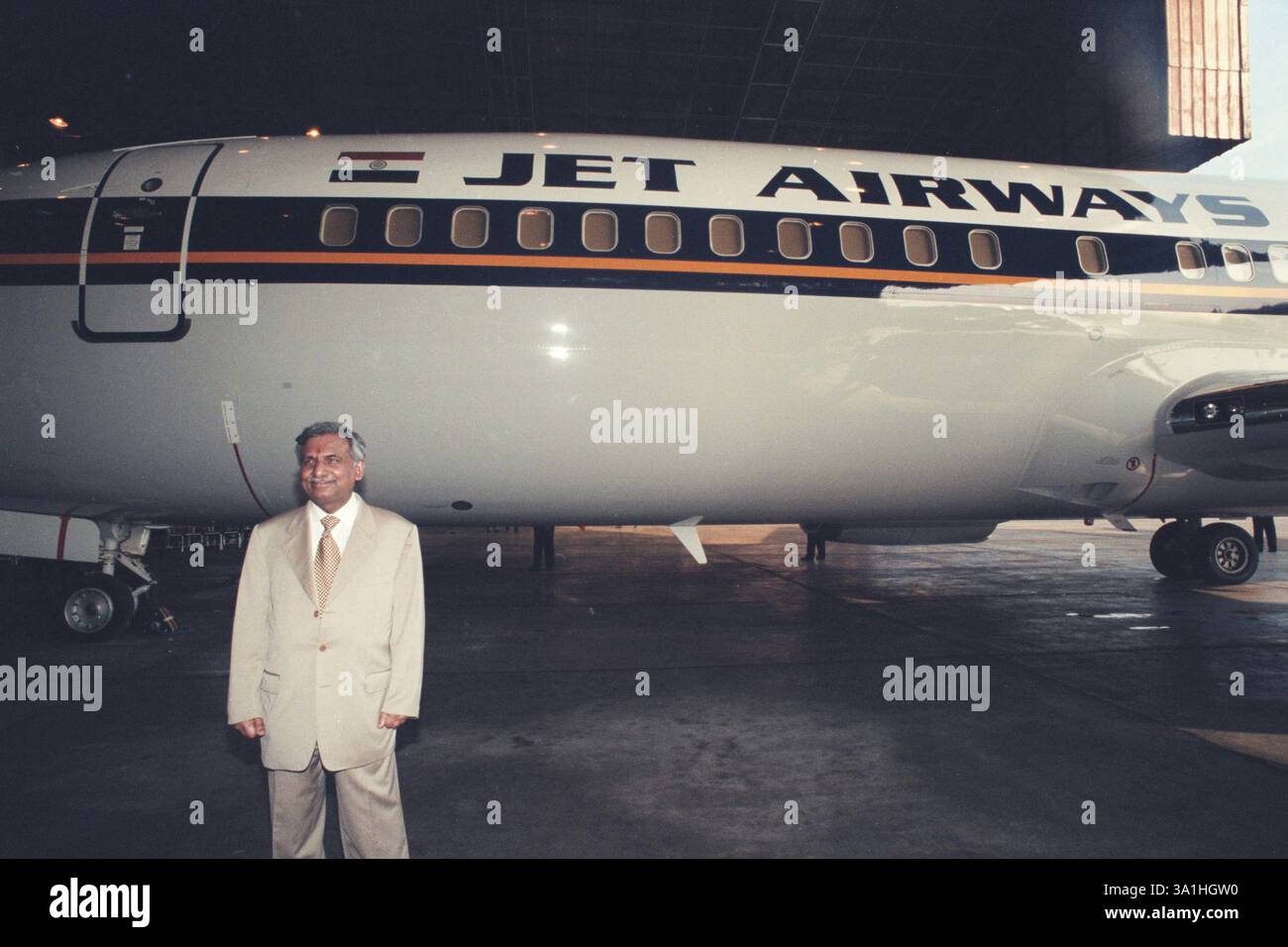 Indian businessman Naresh Goyal CEO Of Jet Airway NO MR Stock Photo - Alamy