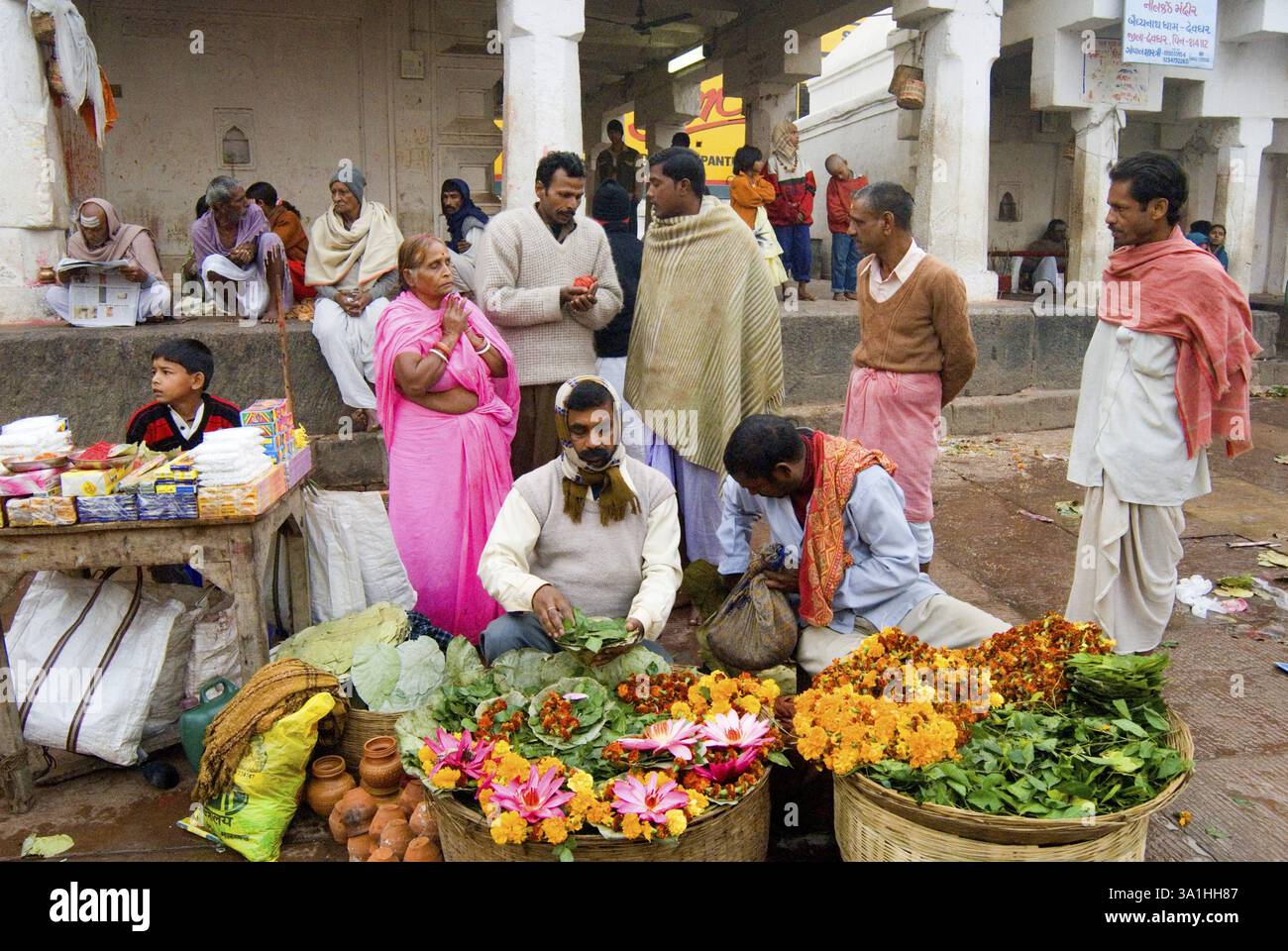 Devotees at temple of Baba Baidyanath very famous One of the twelve Jyotirlingas, Deoghar ...