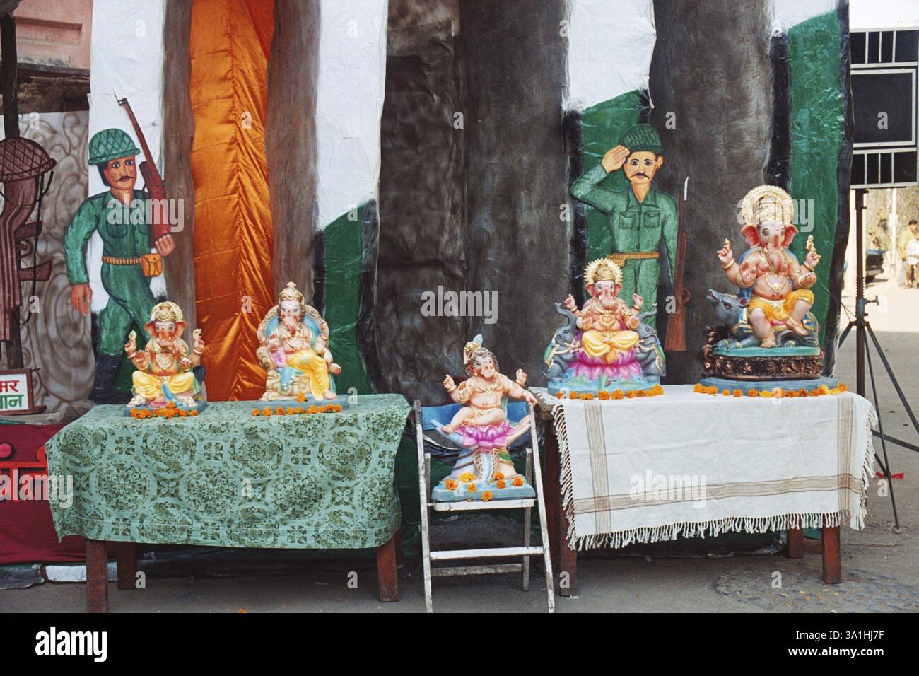 Idol of lord ganesh (elephant headed god), India, Asia Stock Photo - Alamy