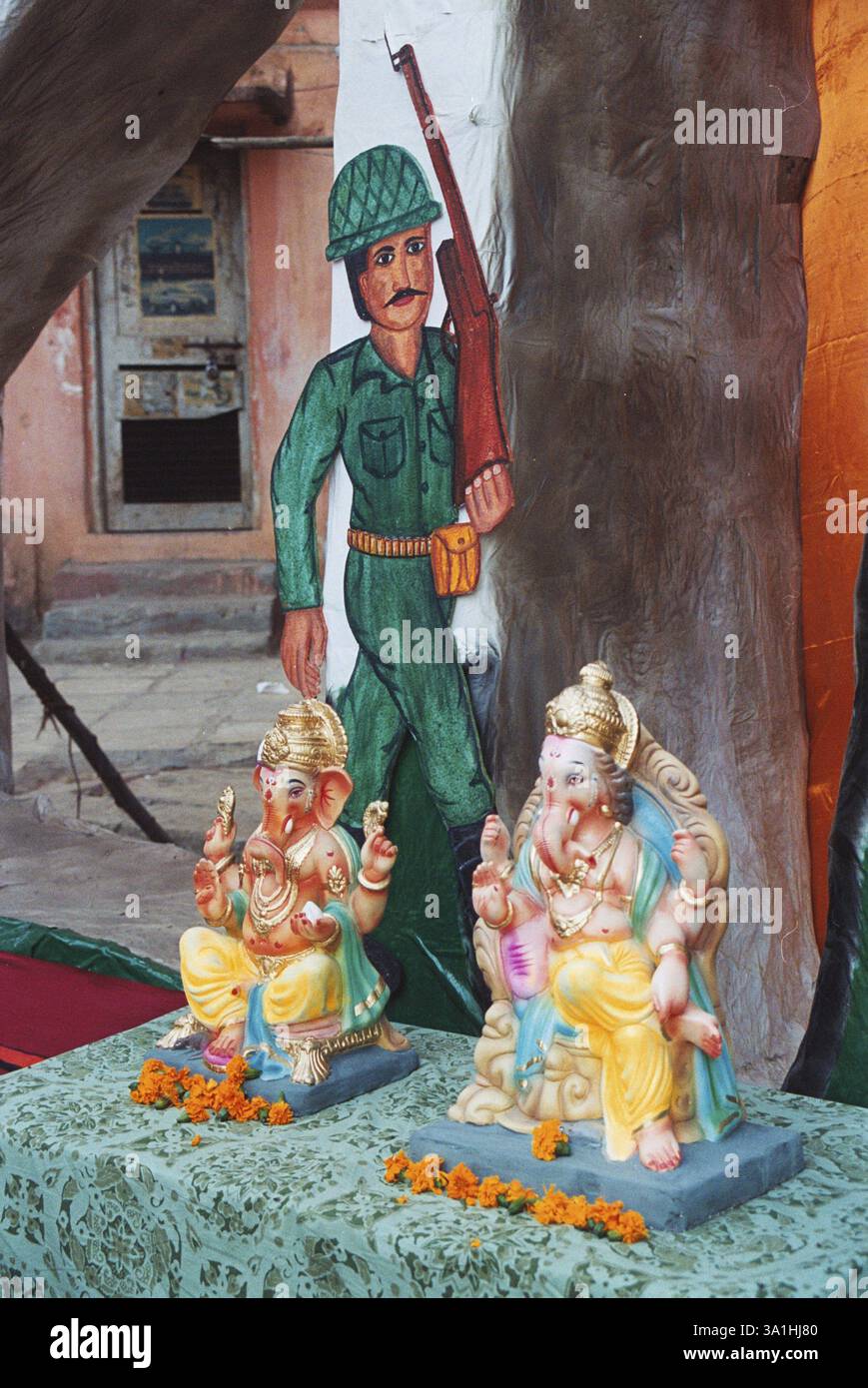 Idol of lord ganesh (elephant headed god), India, Asia Stock Photo - Alamy