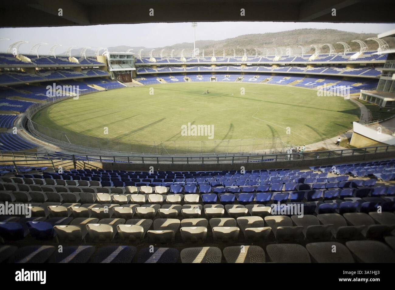 D Y Patil cricket stadium at D Y Patil Vidyanagar campus, Nerul, Navi ...
