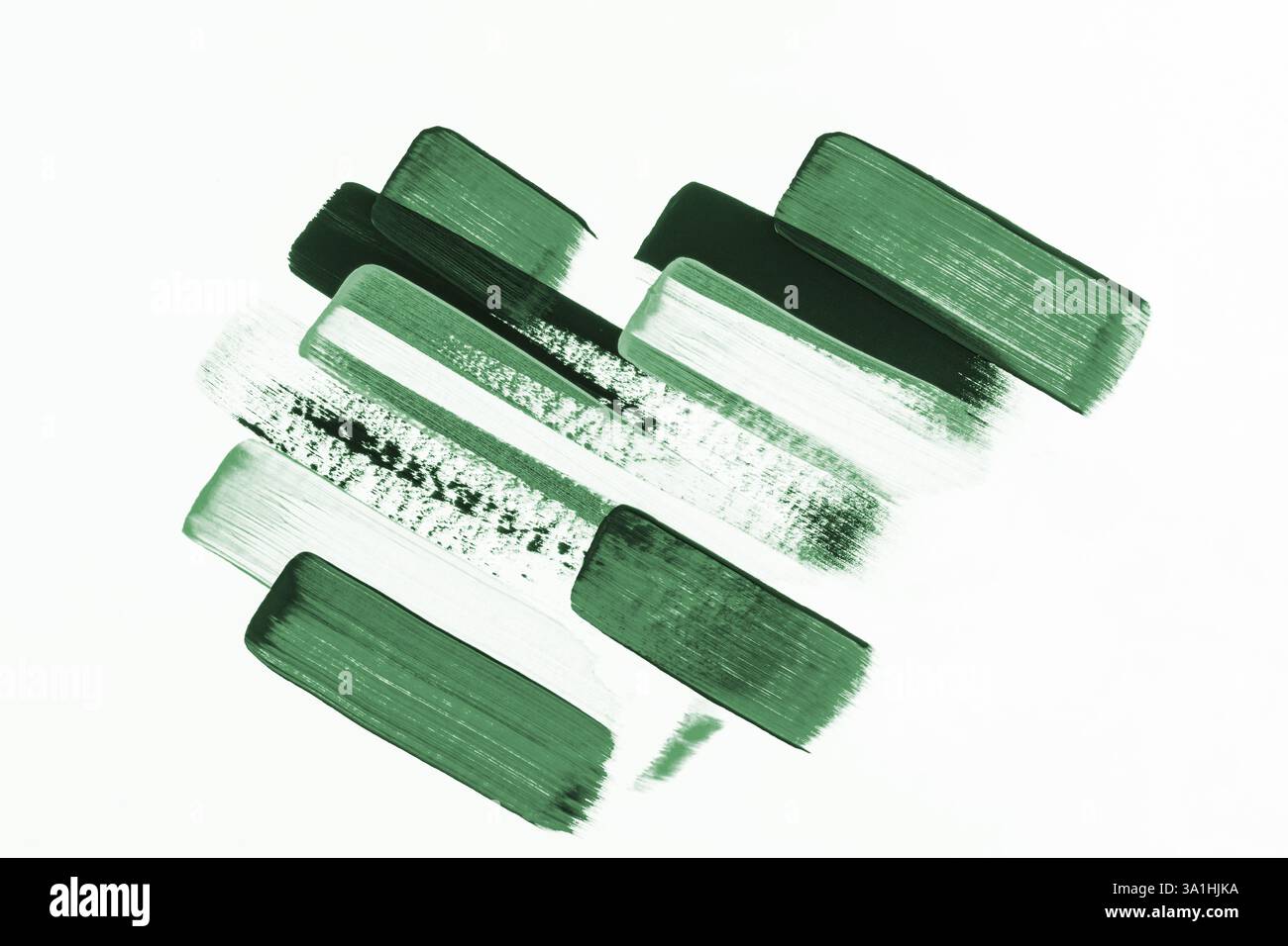 Smear brush in black Cut Out Stock Images & Pictures - Alamy